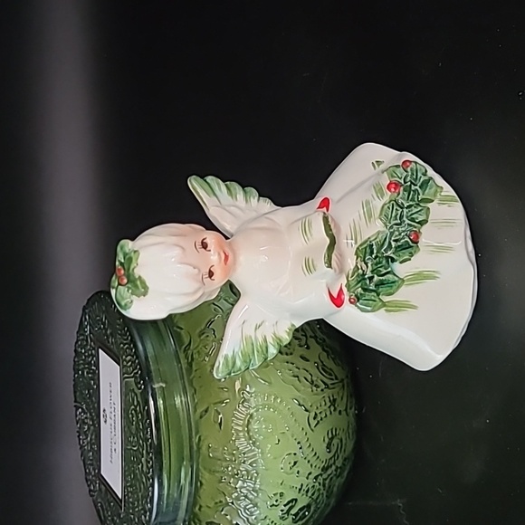 Lefton | Holiday | Vintage Lefton Holly Angel With Hymnal Porcelain ...
